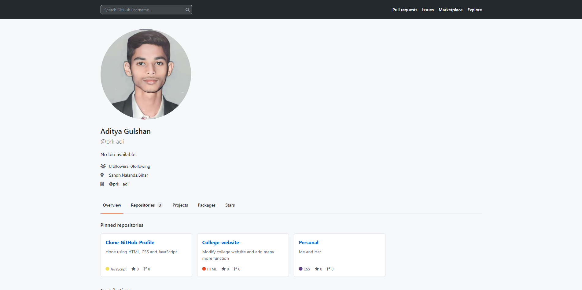 Aditya Gulshan | Portfolio